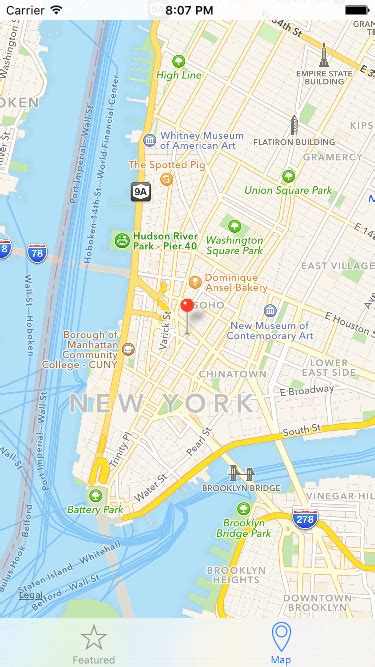Creating A Location Map Free Ios Development Tutorial