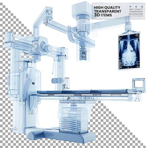 XRay Machines Create Images Of The Inside Of The Body On Transparent Background Premium AI