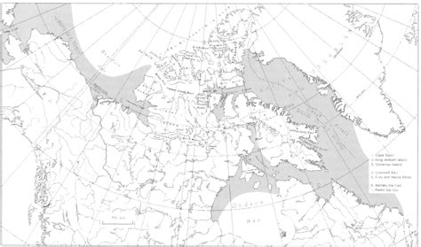 Current And Historical Distribution Of Bowhead Whale Stocks Download