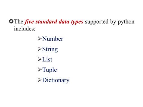 Values And Data Types In Python Pptx