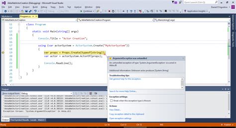 On Akka NET Actor Creation Gigi Labs