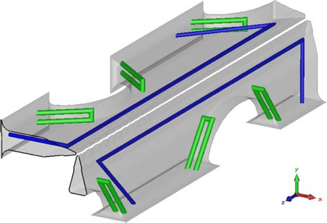 The Cooling Channel Design Download Scientific Diagram
