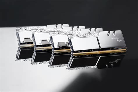 G Skills Premium Trident Z Royal Series Ddr4 Rgb Memory Launched