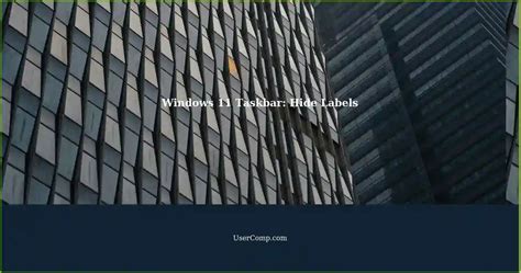 Windows Never Combine Taskbar Buttons Also Hide Labels Small Icons