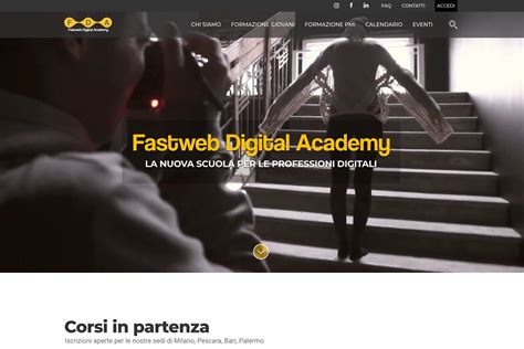 Fastweb Al Via I Nuovi Corsi Della Fastweb Digital Academy Per Giovani Professionisti E Pmi