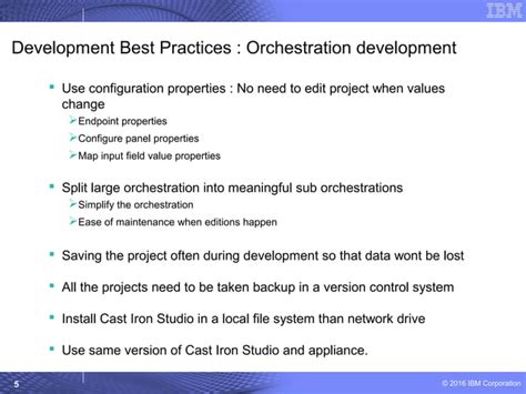 Cast Iron Cloud Integration Best Practices Ppt