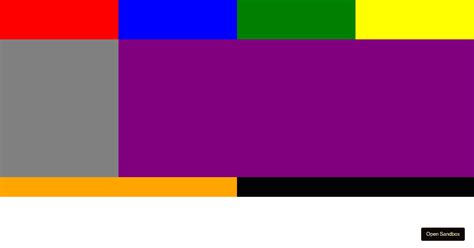 Grid Template Areas Codesandbox