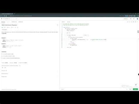 Leetcode II 18 501002 Find Common Characters Easy YouTube