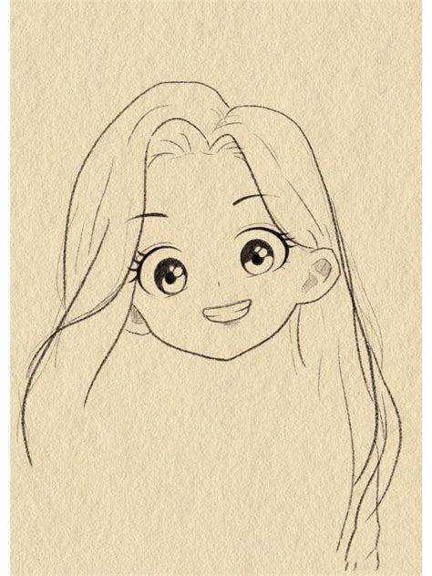 长发公主儿童画简笔画（流行14张） 儿童画图片大全