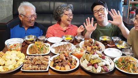 [추석음식 1탄] 명절음식 총출동~ 오색송편 동그랑땡 동태전 꼬치전 토란국 갈비찜 잡채 약식 나박김치 가자미찜 수정과 Korean Food