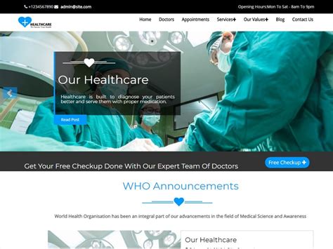 Free Wordpress Themes Weblizar