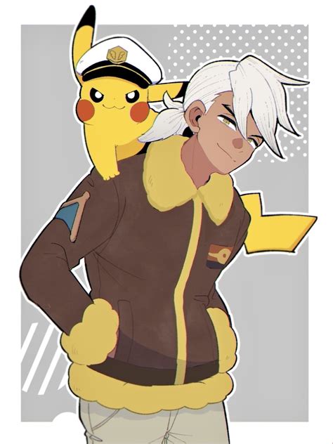 Pikachu Friede And Captain Pikachu Pokemon And More Drawn By Mogutory Danbooru