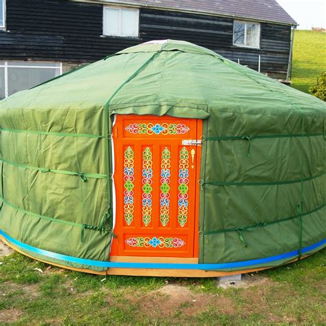 Yurt Cover Heavy Duty Canvas New 5m16ft 4wall Mongolian Yurt Ebay Uk