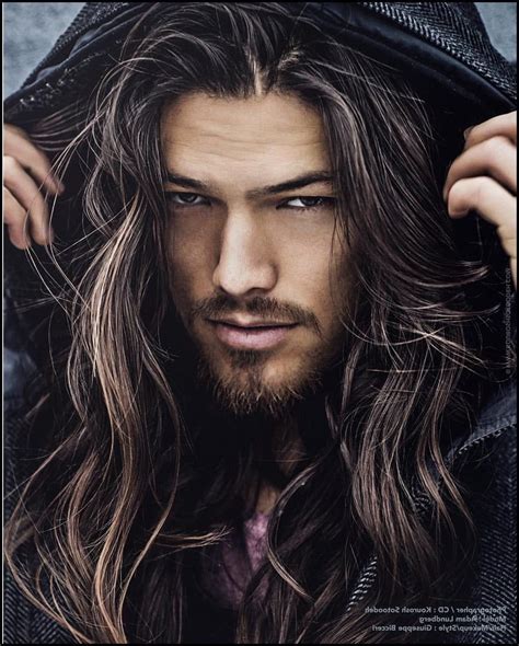 Длинноволосый брюнет фото и картинки Abrakadabrafun