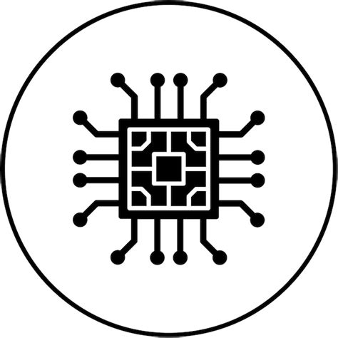 Premium Vector Chip Icon