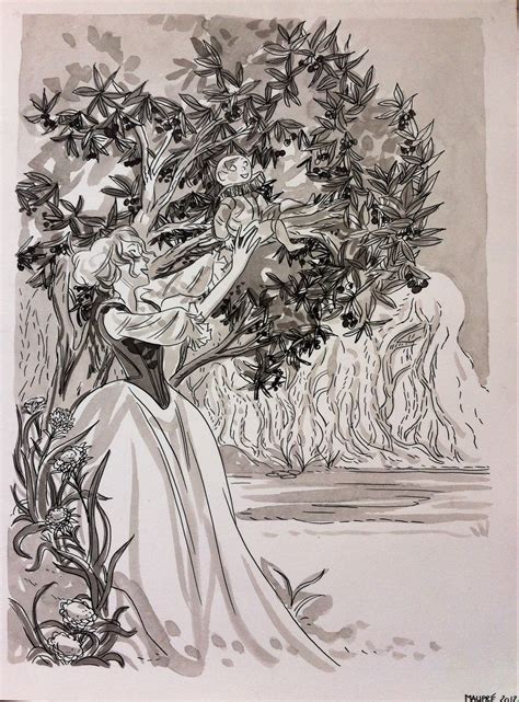 Milady Par Agnès Maupré Illustration Originale