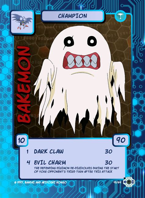 Digimon Tcg 141 Bakemon By Kaufmanondemand On Deviantart