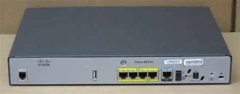 Cisco 887va Isr Vdsl2 Adsl2 2 Router Integrated Services Router C887va K9 £24 00 Picclick Uk