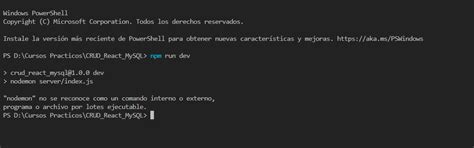 Javascript Nodemon No Se Reconoce Como Un Comando Interno O Externo