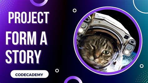 form a story html project day 12 codecademy youtube
