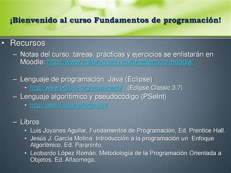 Ingeniería En Sistemas Computacionales Fundamentos De Programación