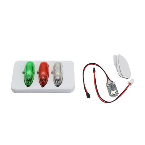 Sinyiin Drone Strobe Light Rc Plane Led Lamp Kit Rechargeable Flashing