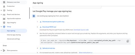 Xamarinforms To Upload An Android App Bundle You Must Be Enrolled In