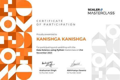 kanishga shanmugam on linkedin datascience python scalerevent