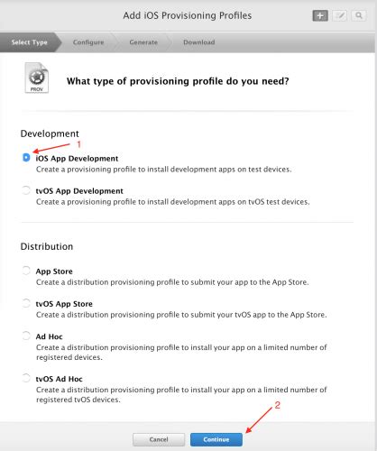 Ios Cannot Find Appstore Option Under Distribution Provisioning