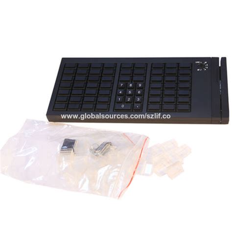 Buy Wholesale China Lif Factory Price 66 Keys Programmable Retail System Pos Machine Keyboard