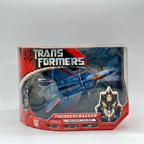 Transformers Movie 2007 Voyager Class Thundercracker New G1 Deco