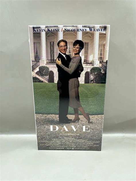 Dave Vhs 1993 Kevin Kline And Sigourney Weaver Newsealed With