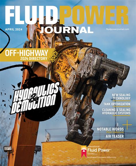 Digital Issues Fluid Power Journal Hydraulics And Pneumatics