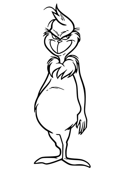 Dibujos Para Imprimir De El Grinch Dibujos Cute Para Imprimir