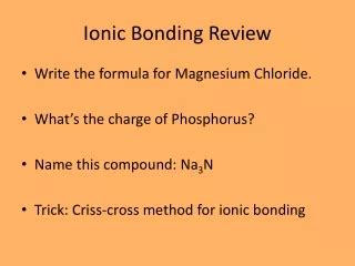 PPT Writing And Naming Ionic Compounds Criss Cross Method PowerPoint Presentation ID 4949192