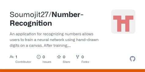 Github Soumojit27number Recognition An Application For Recognizing