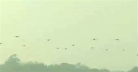 Army Day Indian Army Demonstrates Combat Swarm Drones