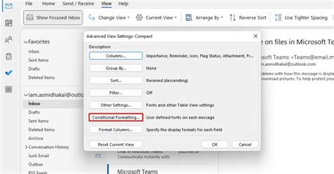 Conditional Formatting In Outlook How To Use It