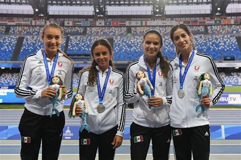 Dan Borregos A México 3 Medallas En Atletismo De Universiada Mundial