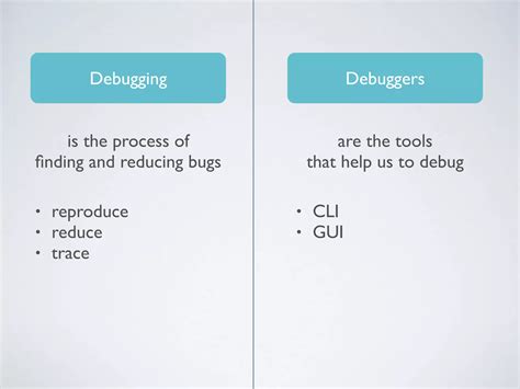 Debugging With Pdb In Python Ppt