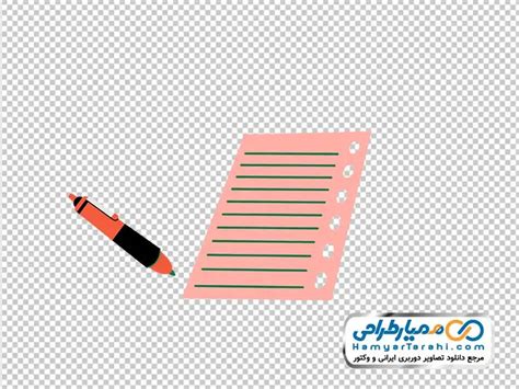 عکس Png کاغذ و خودکار 09274345