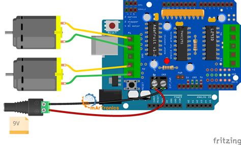 Controlling Dc Motors With L298n Dual H Bridge And Arduino Motor Shield Omartronics Controlling Dc Motors With L298n Dual H Bridge And Arduino Motor Shield Omartronics