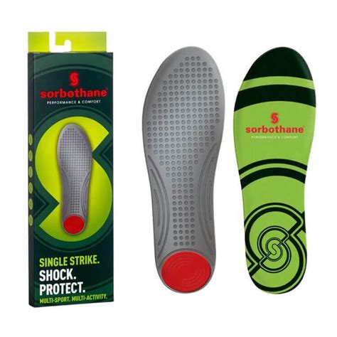 Sorbothane Single Strike Protection Insoles Sorbothane Decathlon