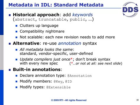 Extensible And Dynamic Topic Types For Dds Pptx Programming Languages Computing