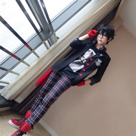 Akira Kurusu Persona5 Cosplay Chicas Anime Rubius Chicos Anime Guapos