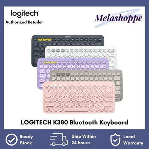 Logitech K380 Multi Device Wireless Bluetooth Keyboard Shopee Singapore