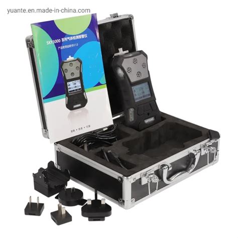 Ip68 Waterproof 4 Gas Meter Portable Multi Gas Detector Lel Co H2s