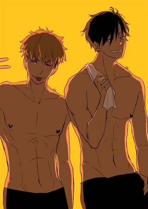 Terushima And Kuroo Haikyuu Anime Mangas Mec Anime Anime