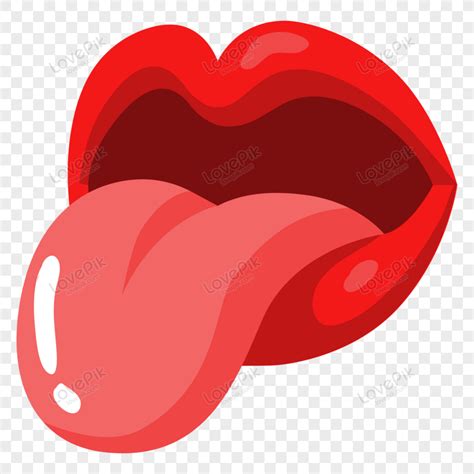 소녀 입술 그림 Png 일러스트 무료 다운로드 Lovepik