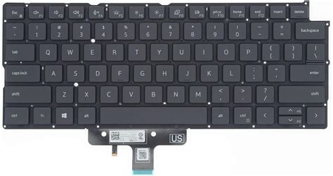 Black Us Backlit Keyboard For Dell Latitude 9420 2 In 1 Electronics